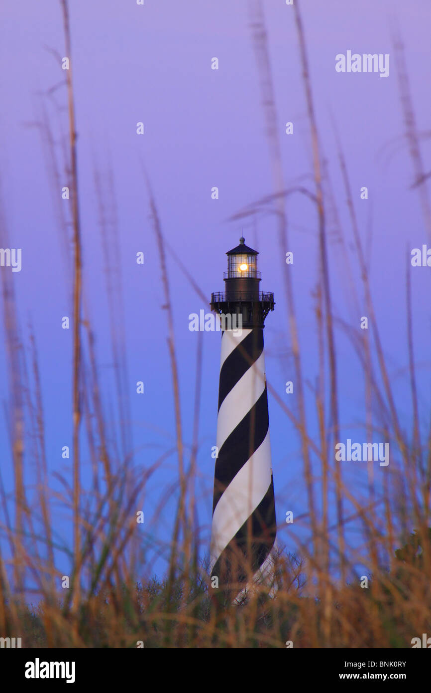 Cape Hatteras Lighthouse at Sunrise, Cape Hatteras National Seashore ...