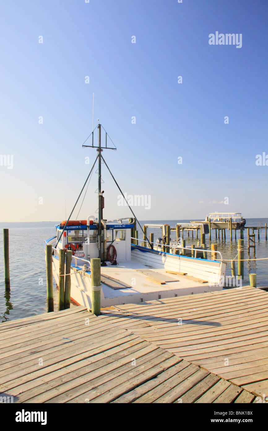 Davis Shore Ferry, Davis, North Carolina, USA Stock Photo - Alamy