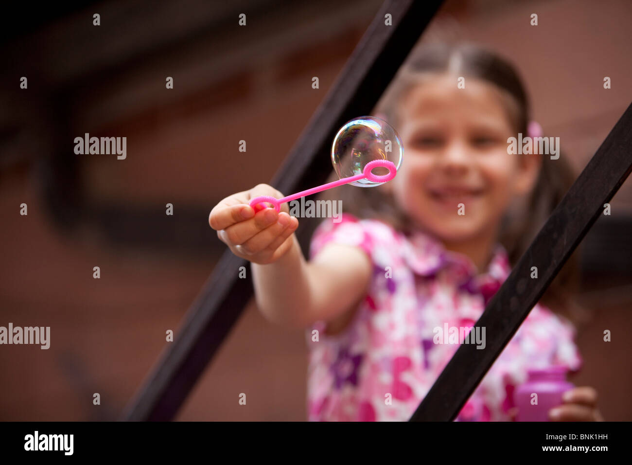 bubble - focus on bubble Stock Photo - Alamy