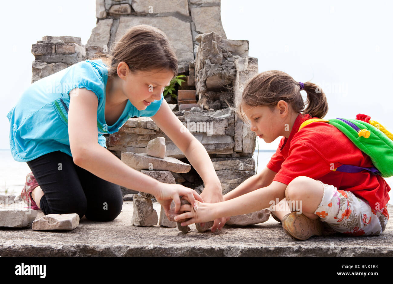 girls playing outdoor Stock Photo - Alamy