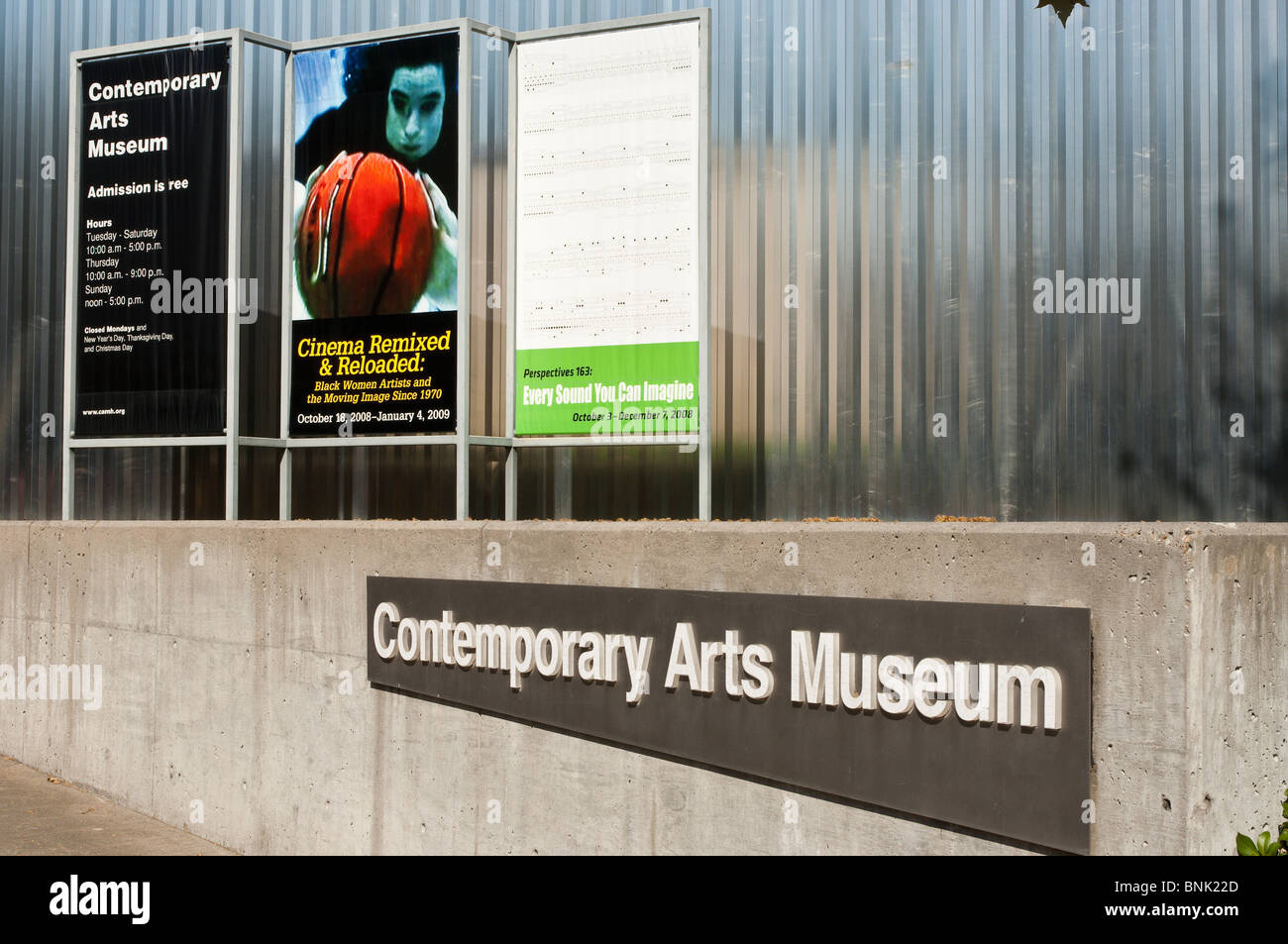 Contemporary Arts Museum, Houston, Texas Stock Photo - Alamy