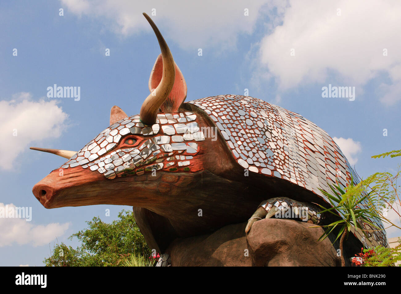 Goode's Armadillos Palace barbecue restaurant and bar, Houston, Texas ...