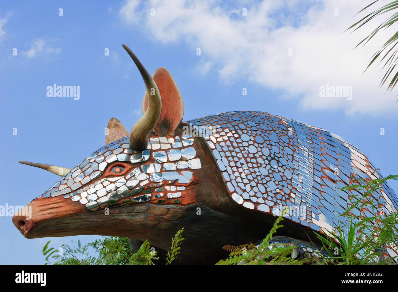 Goode's Armadillos Palace barbecue restaurant and bar, Houston, Texas ...