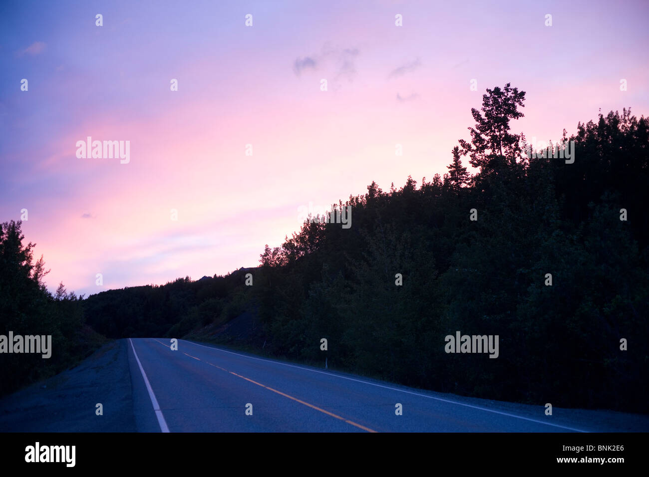 Alaska state west Stock Photo - Alamy