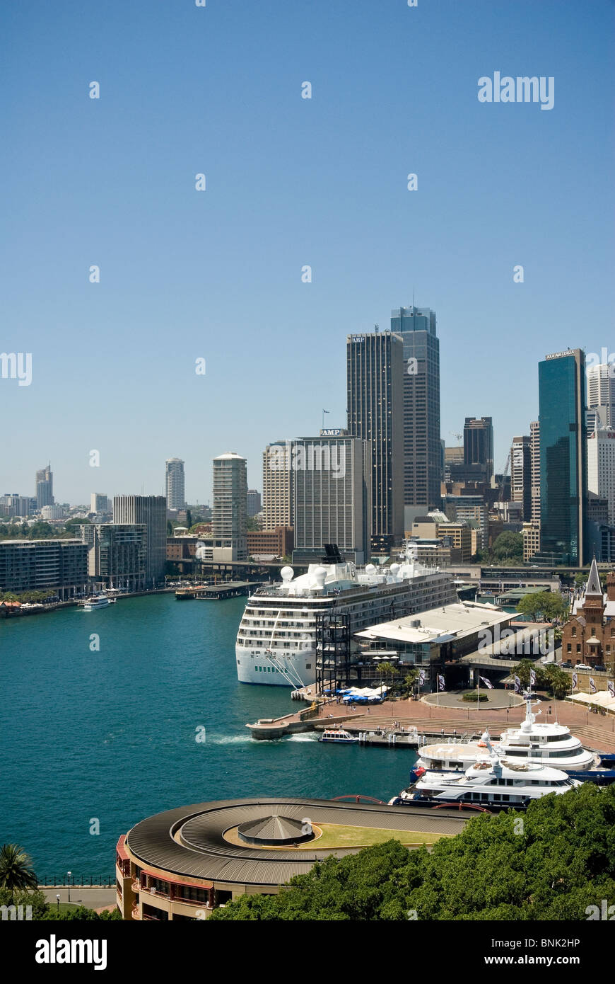 Circular quay aerial hi-res stock photography and images - Alamy