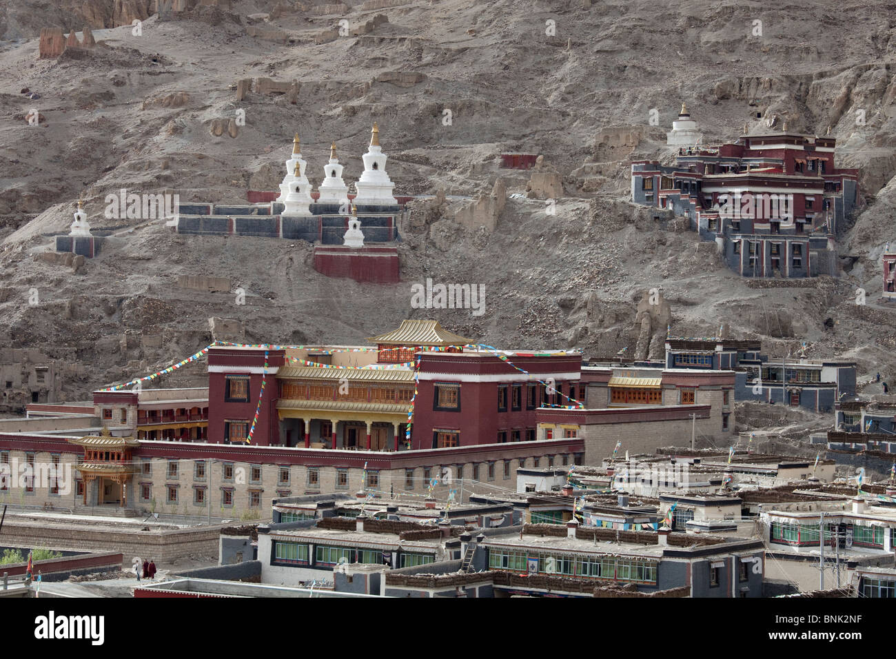 Sakya Monastery in Sakya, Tibet Stock Photo - Alamy