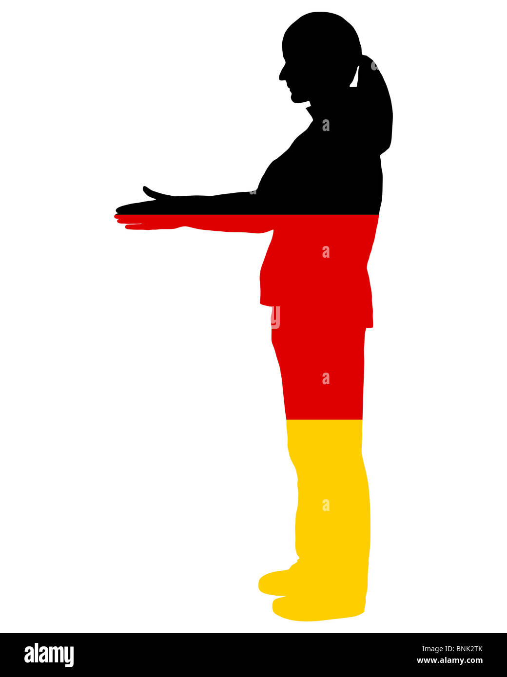 Welcome to germany Cut Out Stock Images & Pictures - Alamy