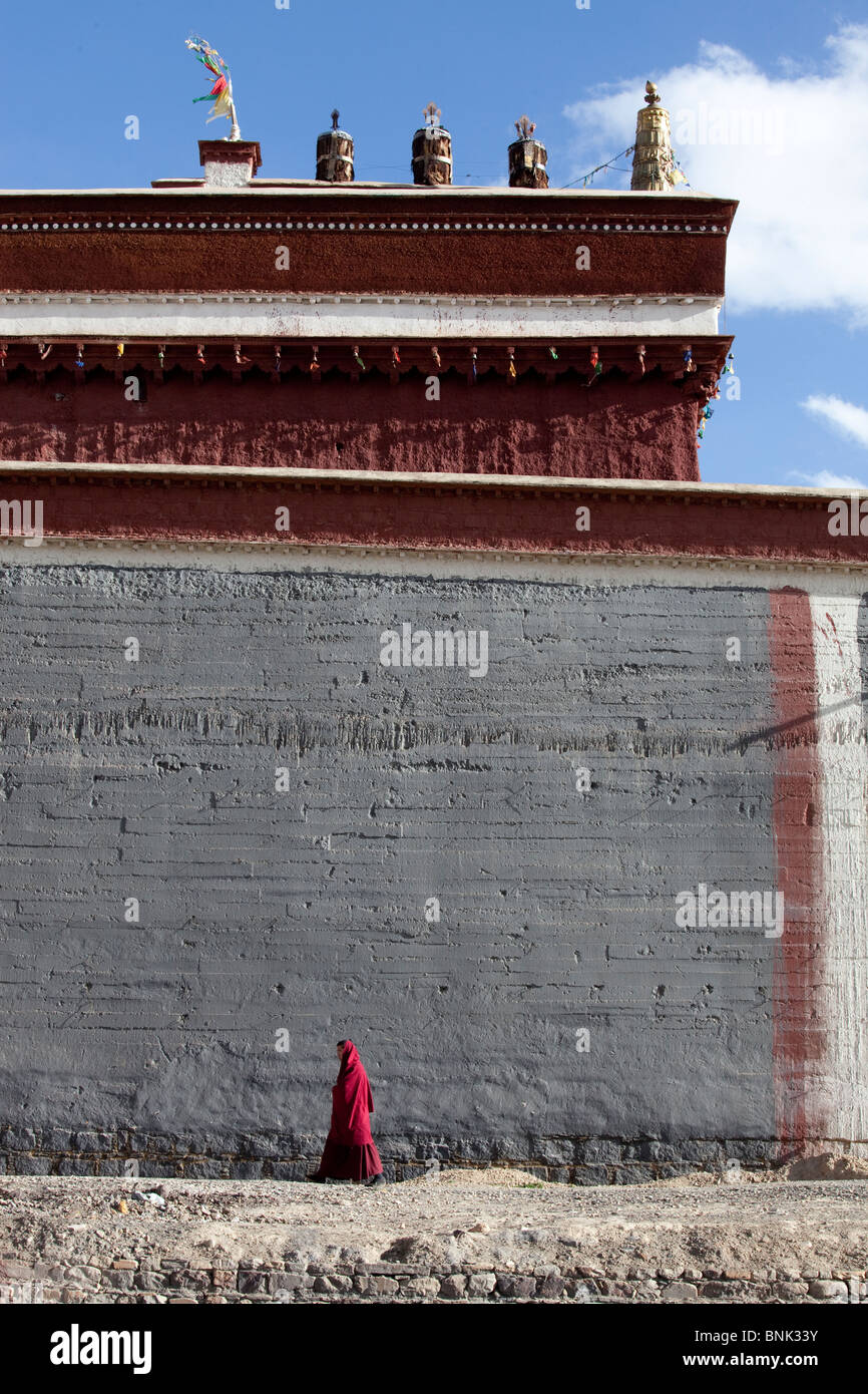 Sakya Monastery in Sakya, Tibet Stock Photo - Alamy