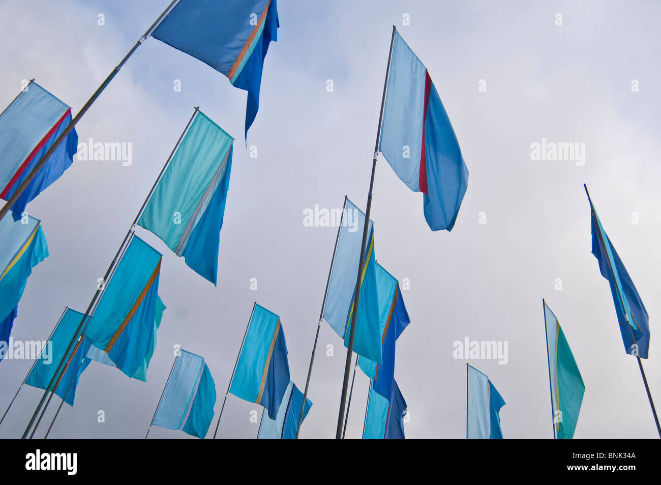 Womad festival flags hi-res stock photography and images - Alamy