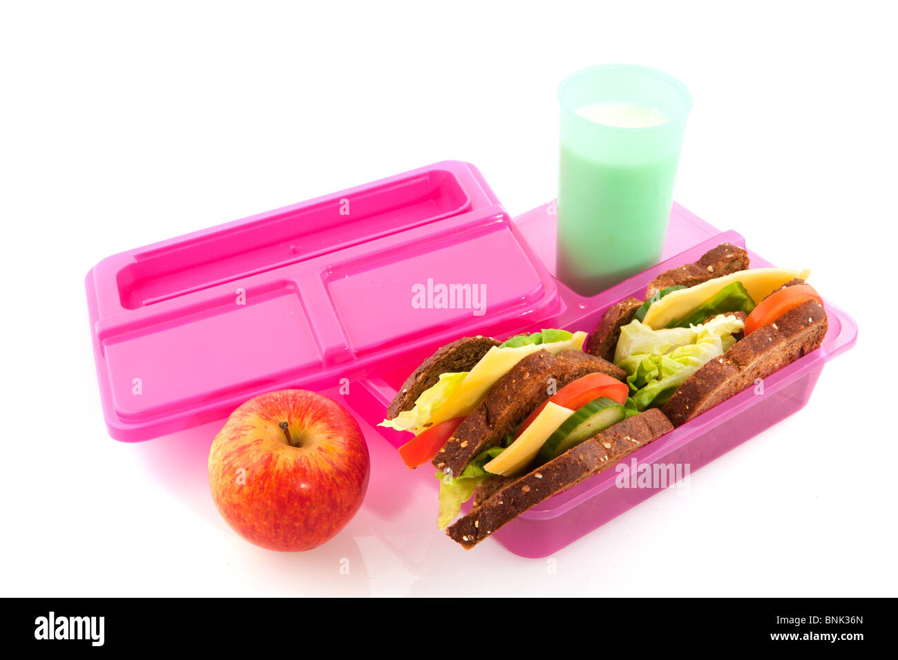 Open school lunchbox hi-res stock photography and images - Alamy
