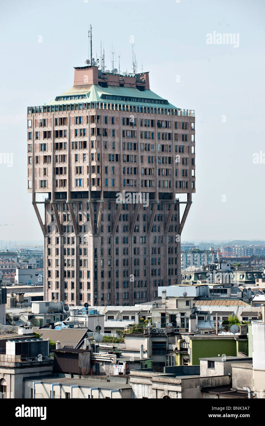 The Velasca tower, Milan, Italy Stock Photo - Alamy