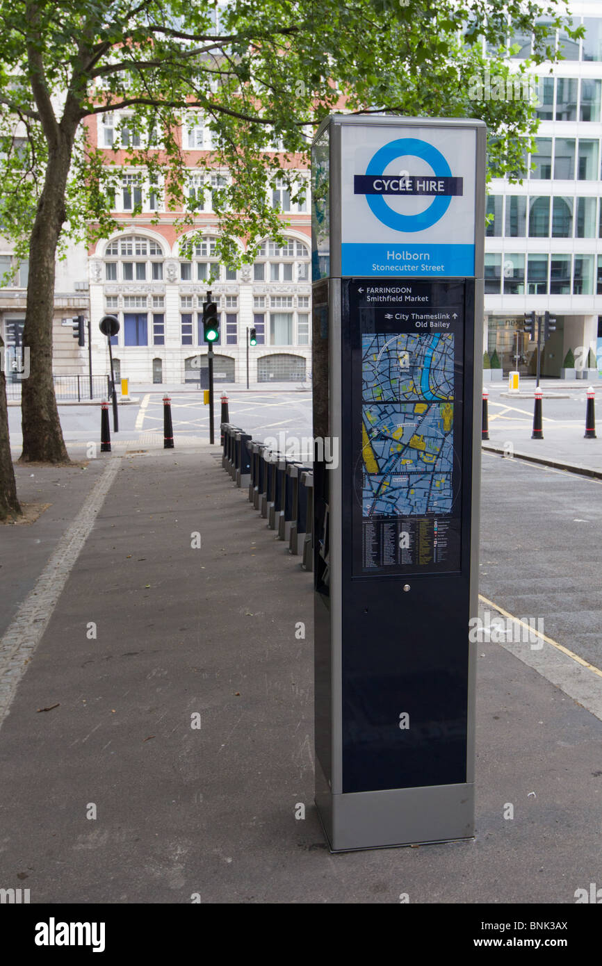 Transport for London's (TfL) Cycle Hire Scheme Stock Photo - Alamy