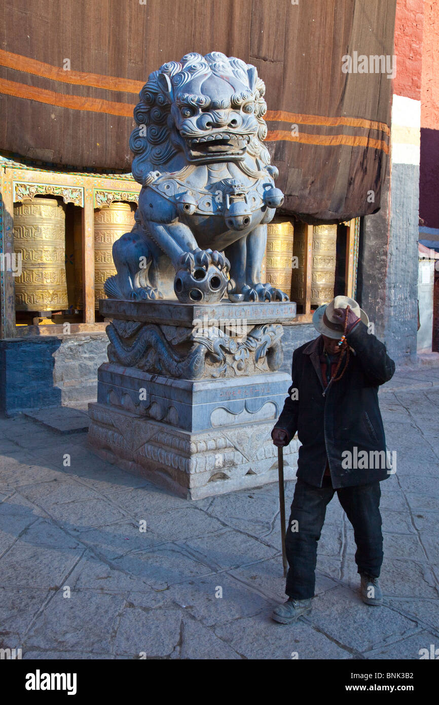 Sakya Monastery in Sakya, Tibet Stock Photo - Alamy