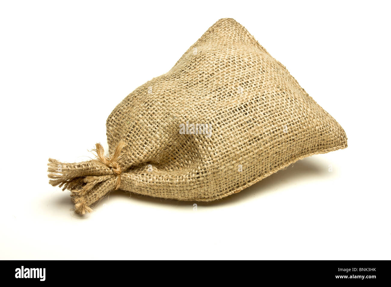 Burlap sack tied hi-res stock photography and images - Alamy