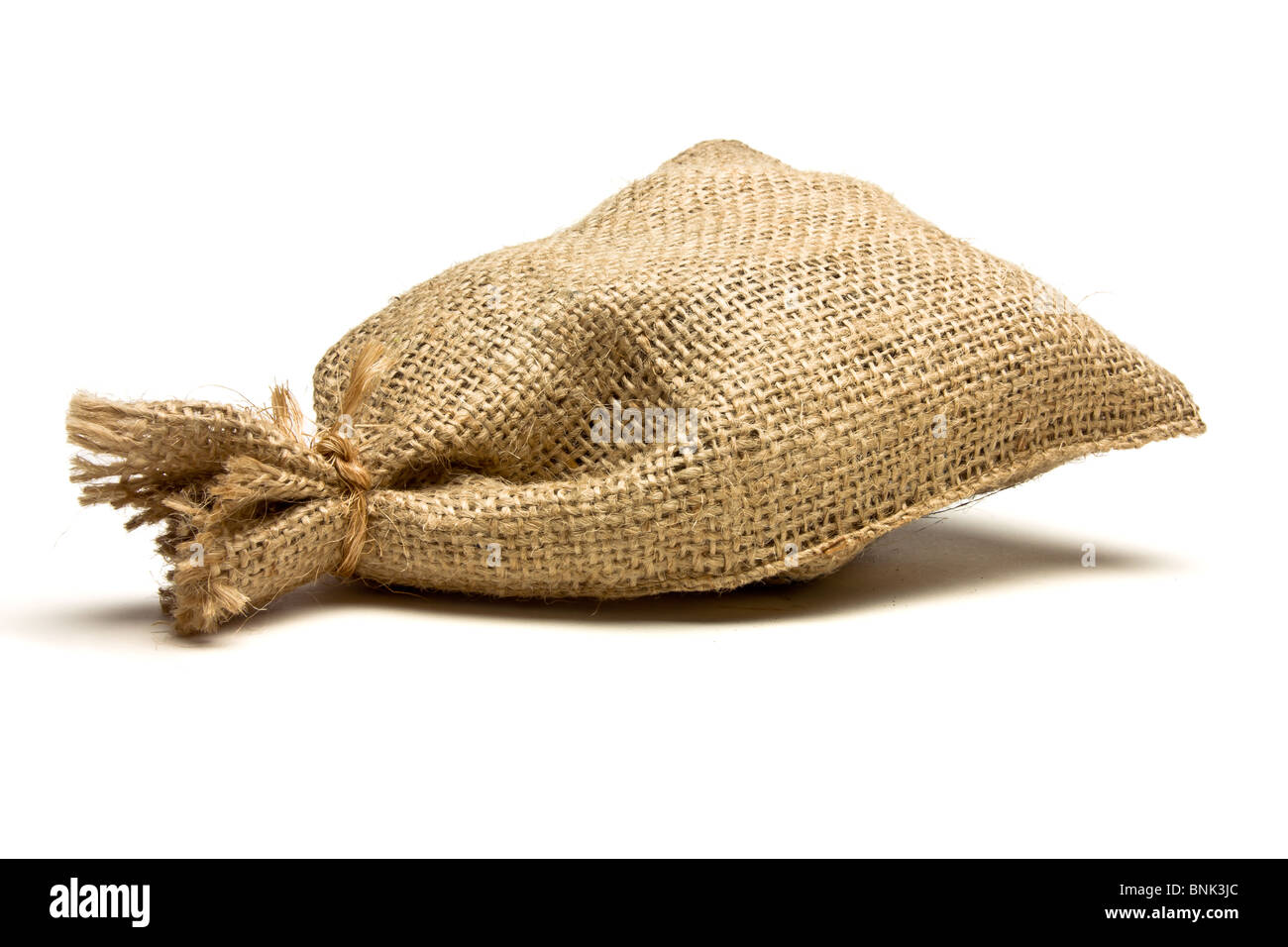 Burlap sack tied hi-res stock photography and images - Alamy
