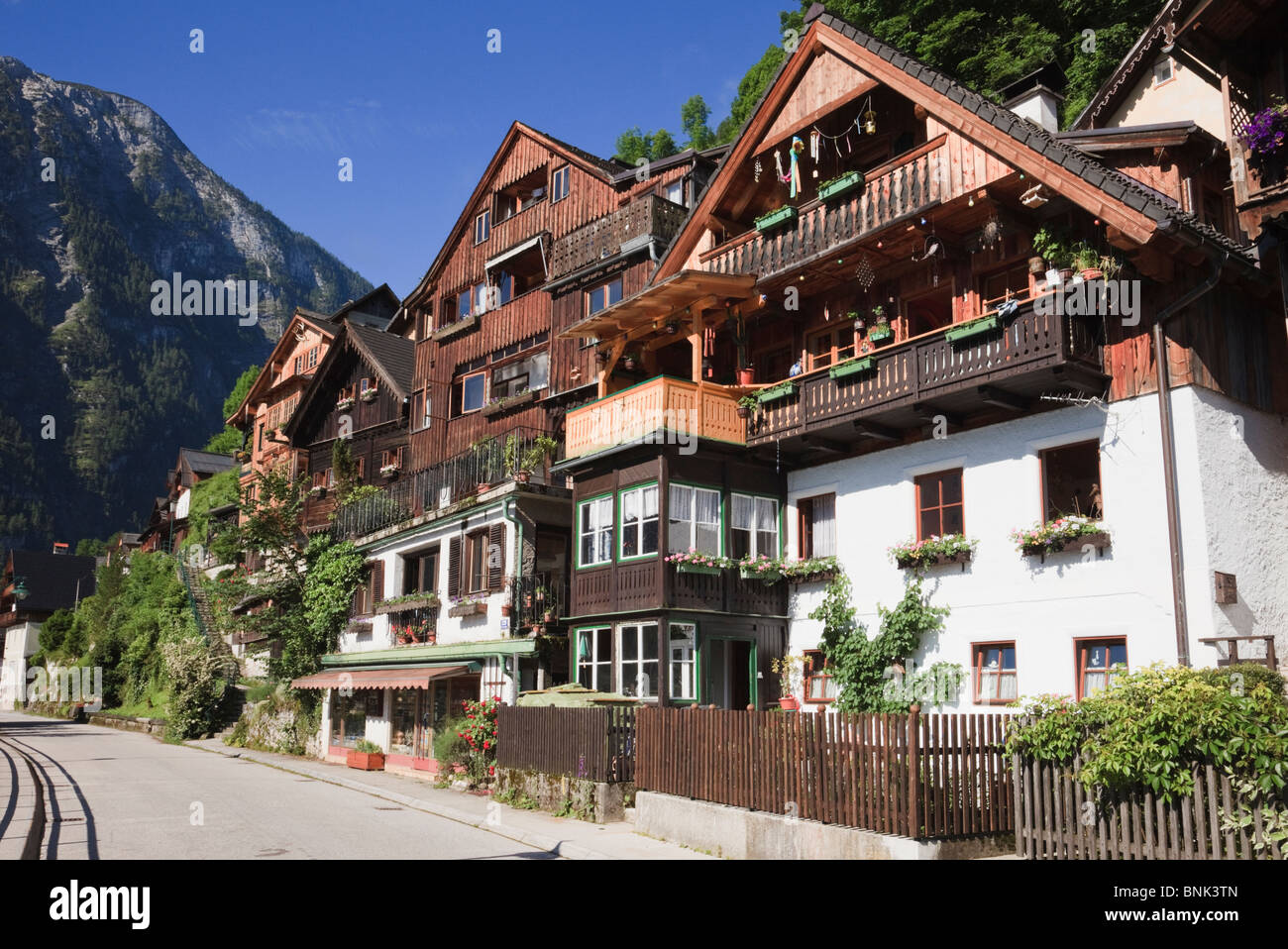 Traditional old alpine houses in hi-res stock photography and images ...