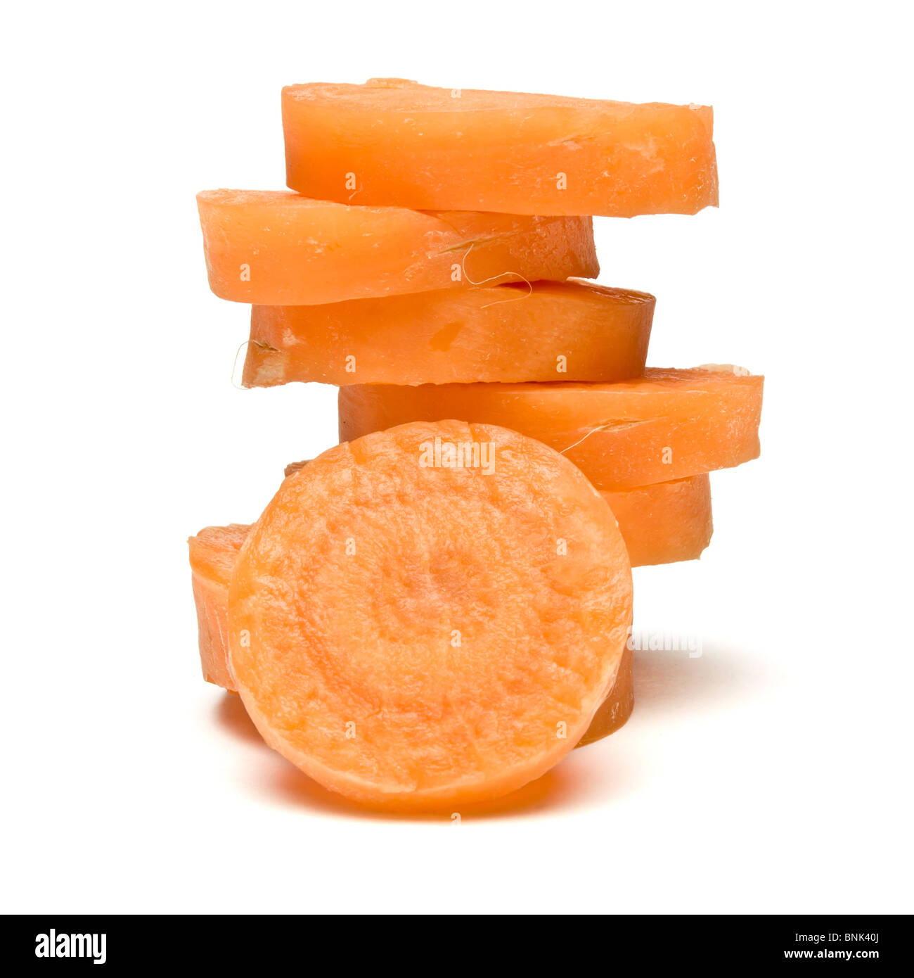 Abstract Carrot tower from low perspective Stock Photo - Alamy