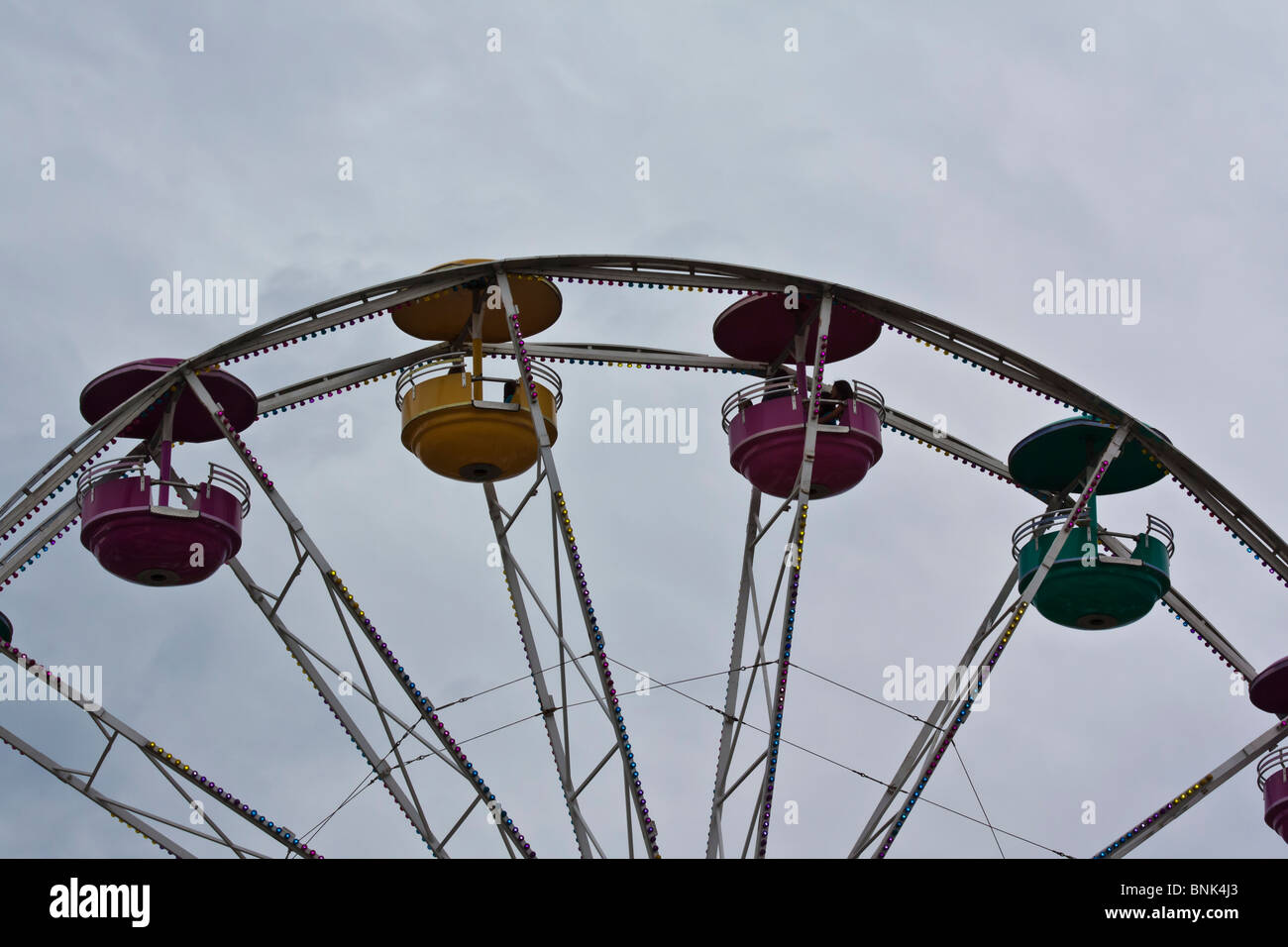 A Ferris wheel with tourists at Holland Michigan colorful images ...