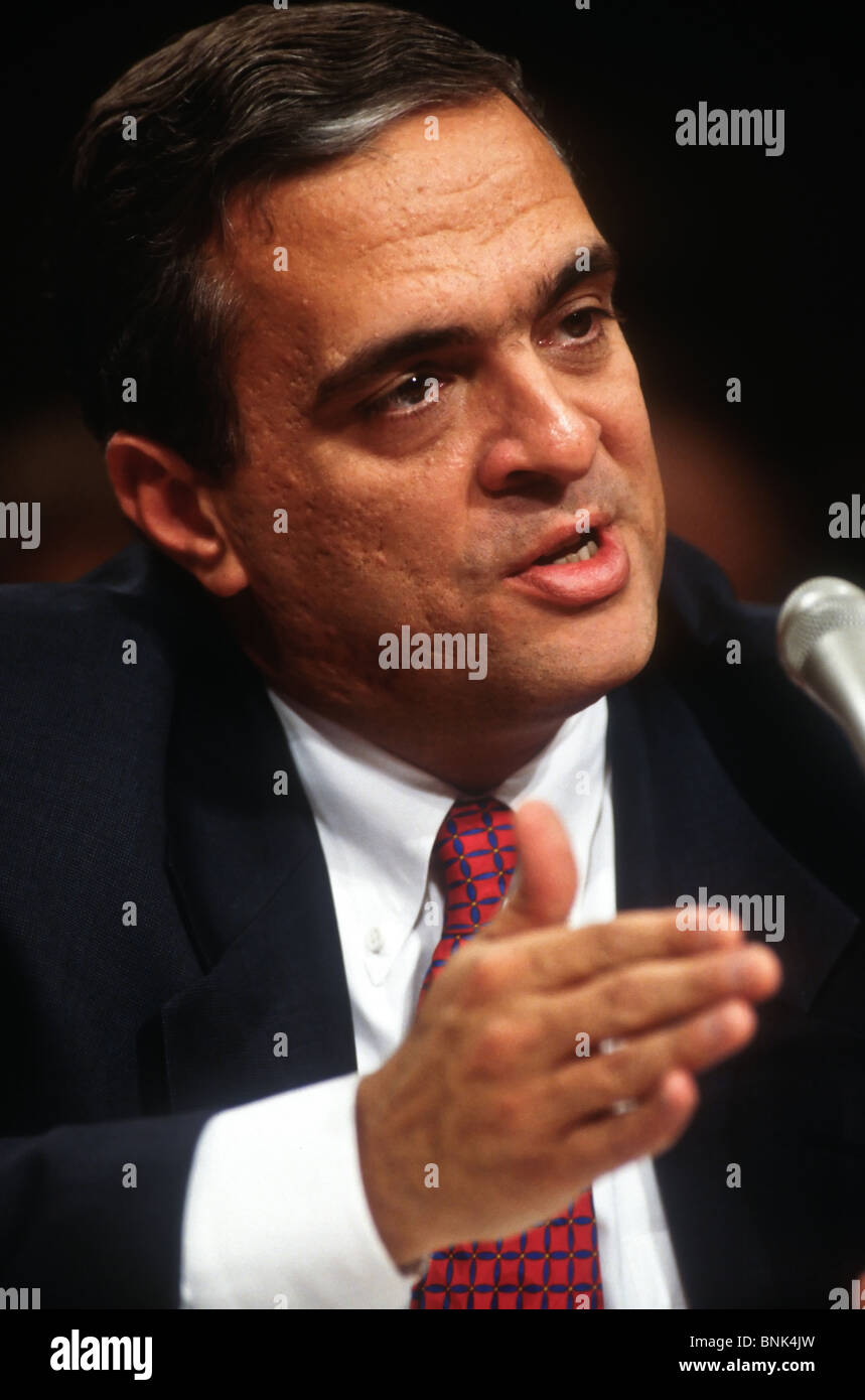 WASHINGTON, DC, USA - 1997/05/06: CIA Director designate George Tenet ...