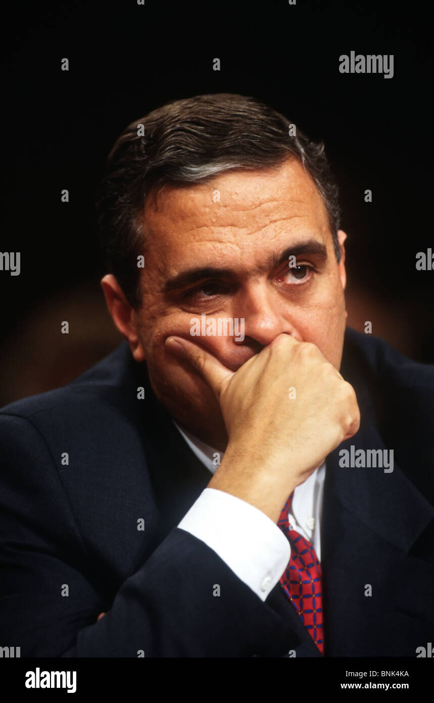 WASHINGTON, DC, USA - 1997/05/06: CIA Director designate George Tenet ...