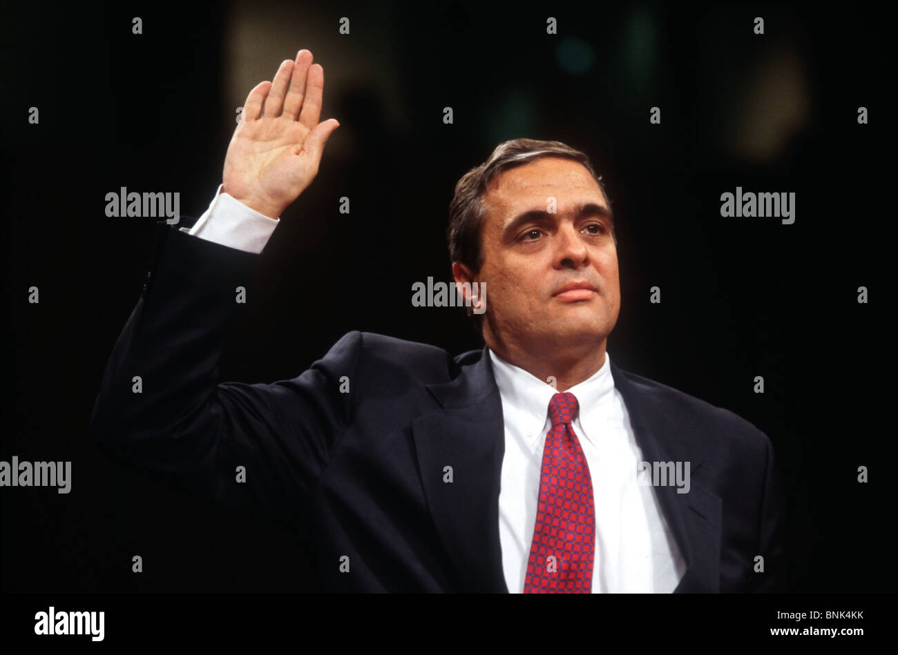 WASHINGTON, DC, USA - 1997/05/06: CIA Director designate George Tenet ...