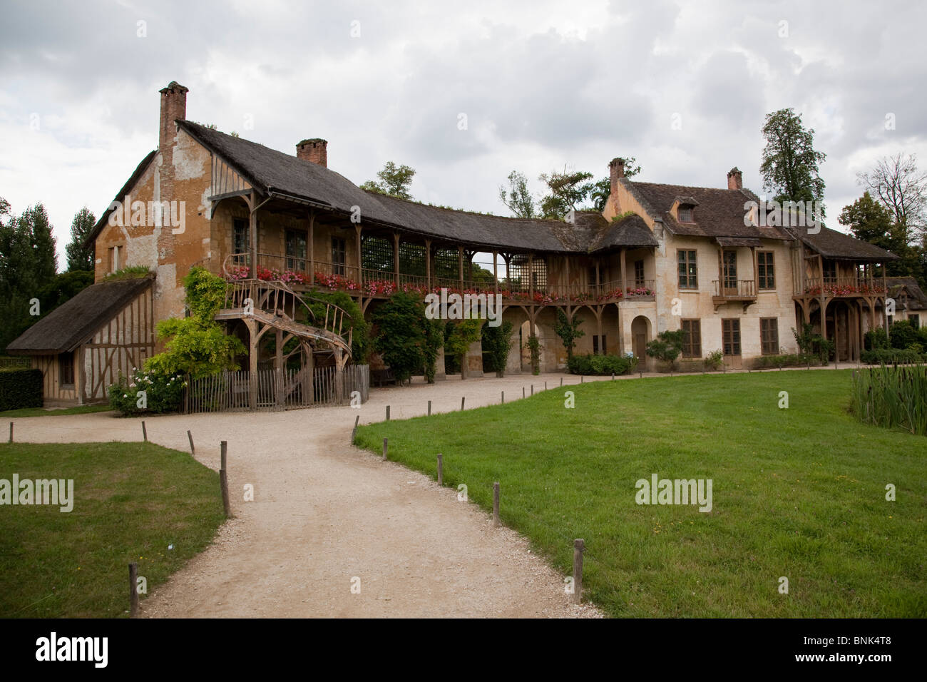 The Hamlet of Queen Marie Antoinette in Versailles' Palace gardens ...