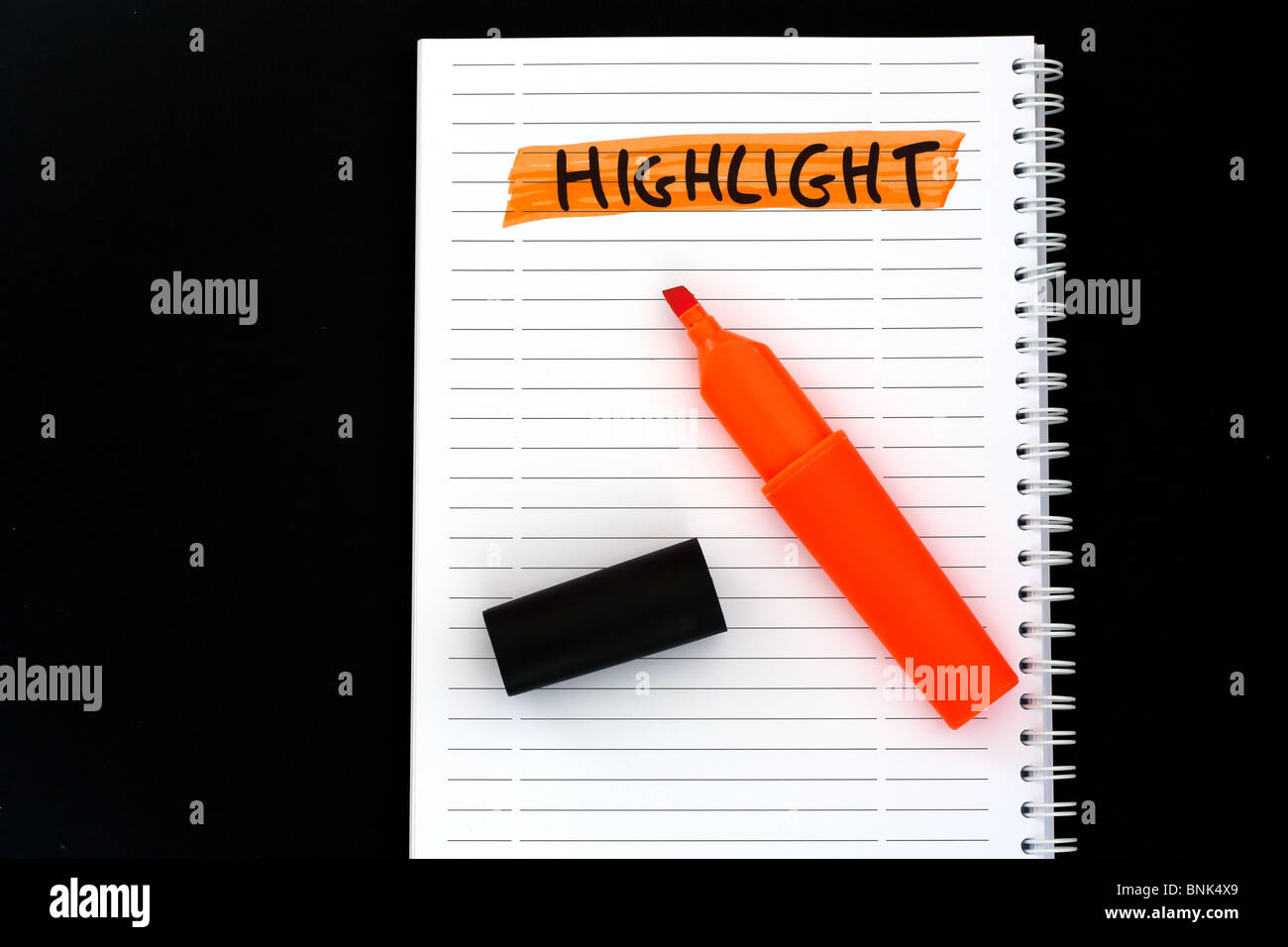 Highlight marker hi-res stock photography and images - Alamy