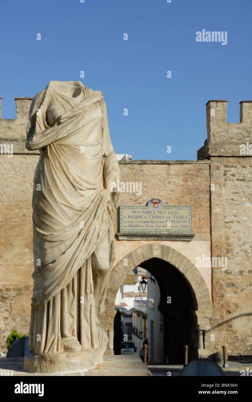 Tarifa old town entrance gate hi-res stock photography and images - Alamy