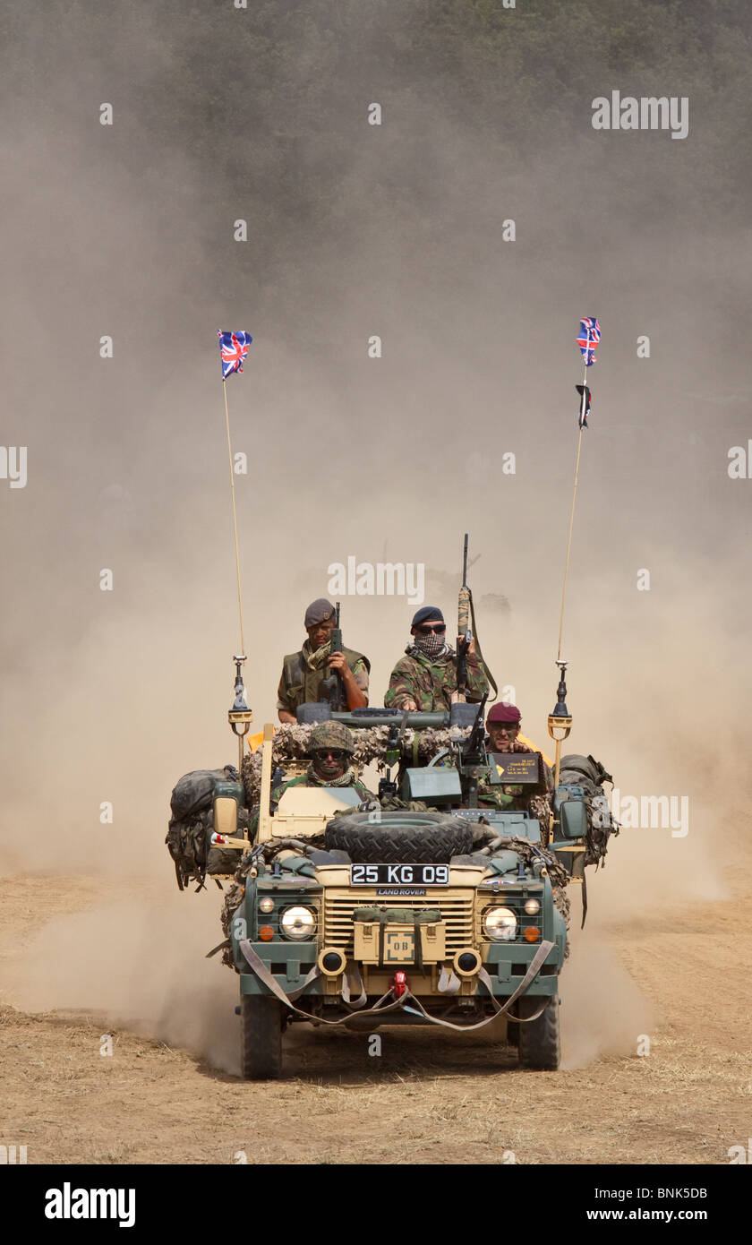 Land Rover 110 SAS Light Vehicle Stock Photo - Alamy