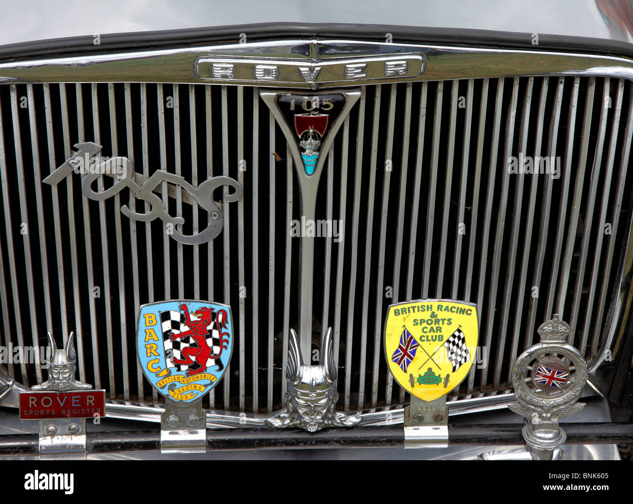 ROVER 105S VINTAGE SPORTS CAR. ENGLAND. UK Stock Photo - Alamy