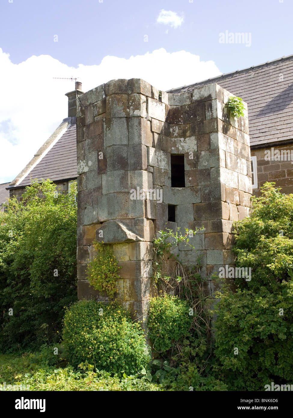 Small stone tower the only remains of Rosedale Priory a Cistercian ...