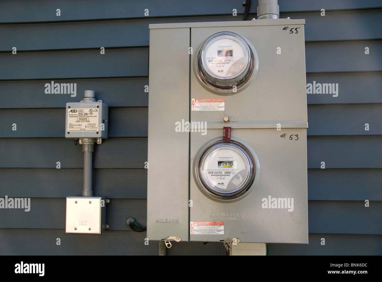 Residential Electric Meter High Resolution Stock Photography and Images ...
