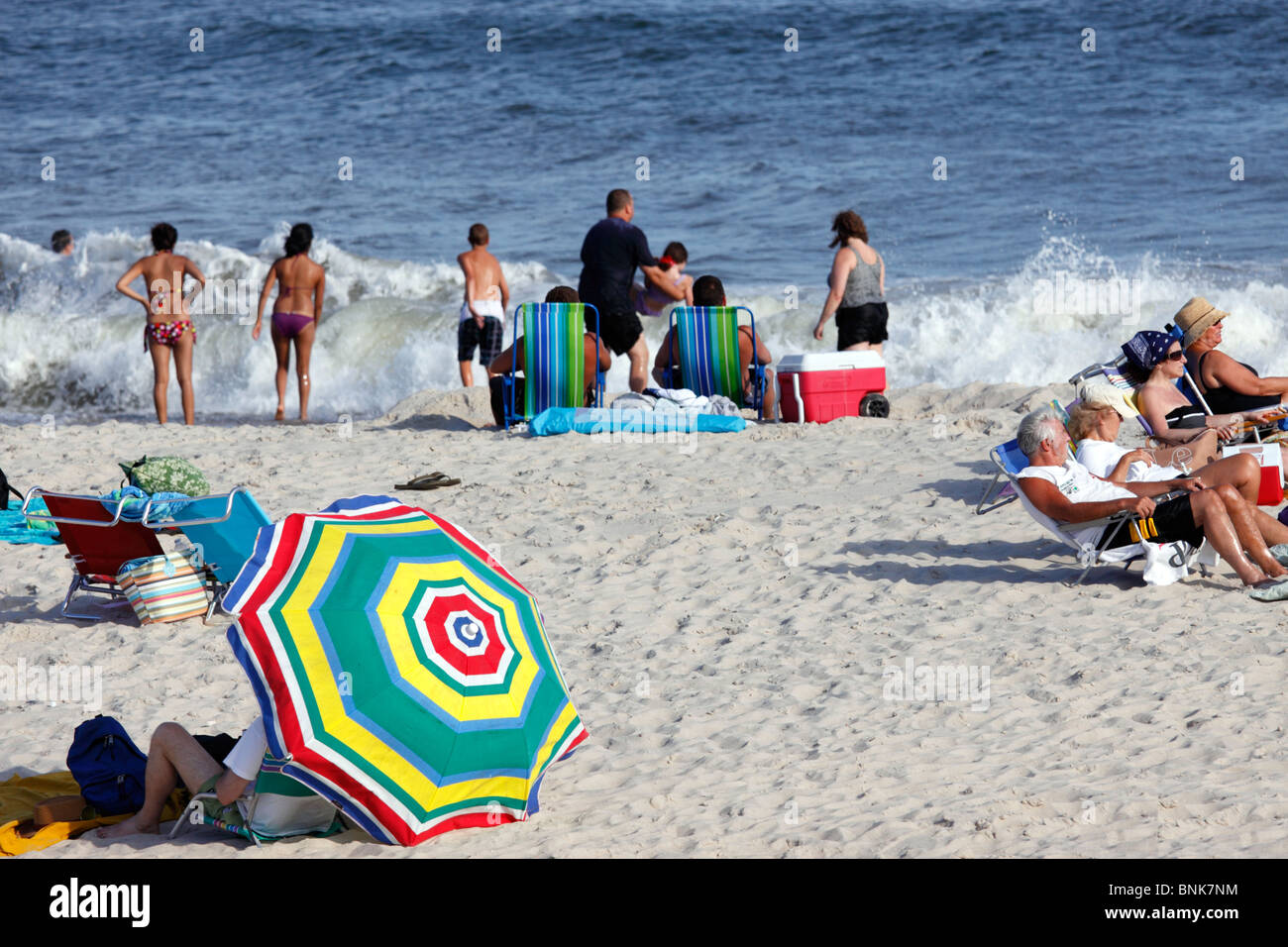 Smith Point Beach on the Atlantic Ocean Long Island NY Stock Photo - Alamy