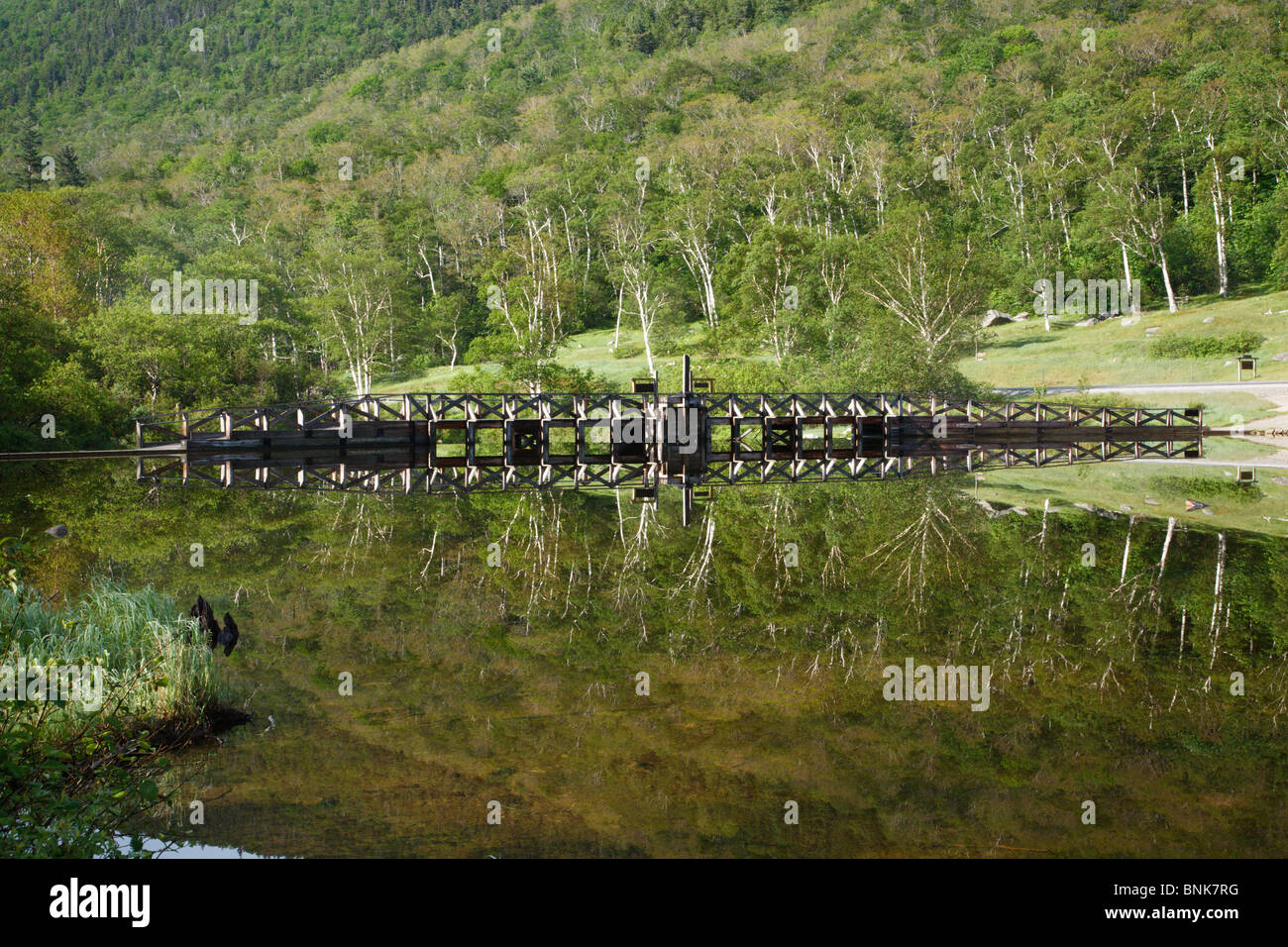 Crawford Notch State Park - Saco River at the Willey House Historical ...