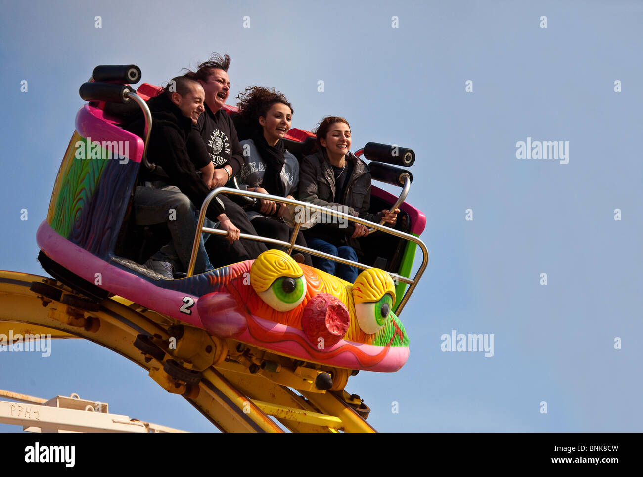 Brighton pier roller coaster hi-res stock photography and images - Alamy