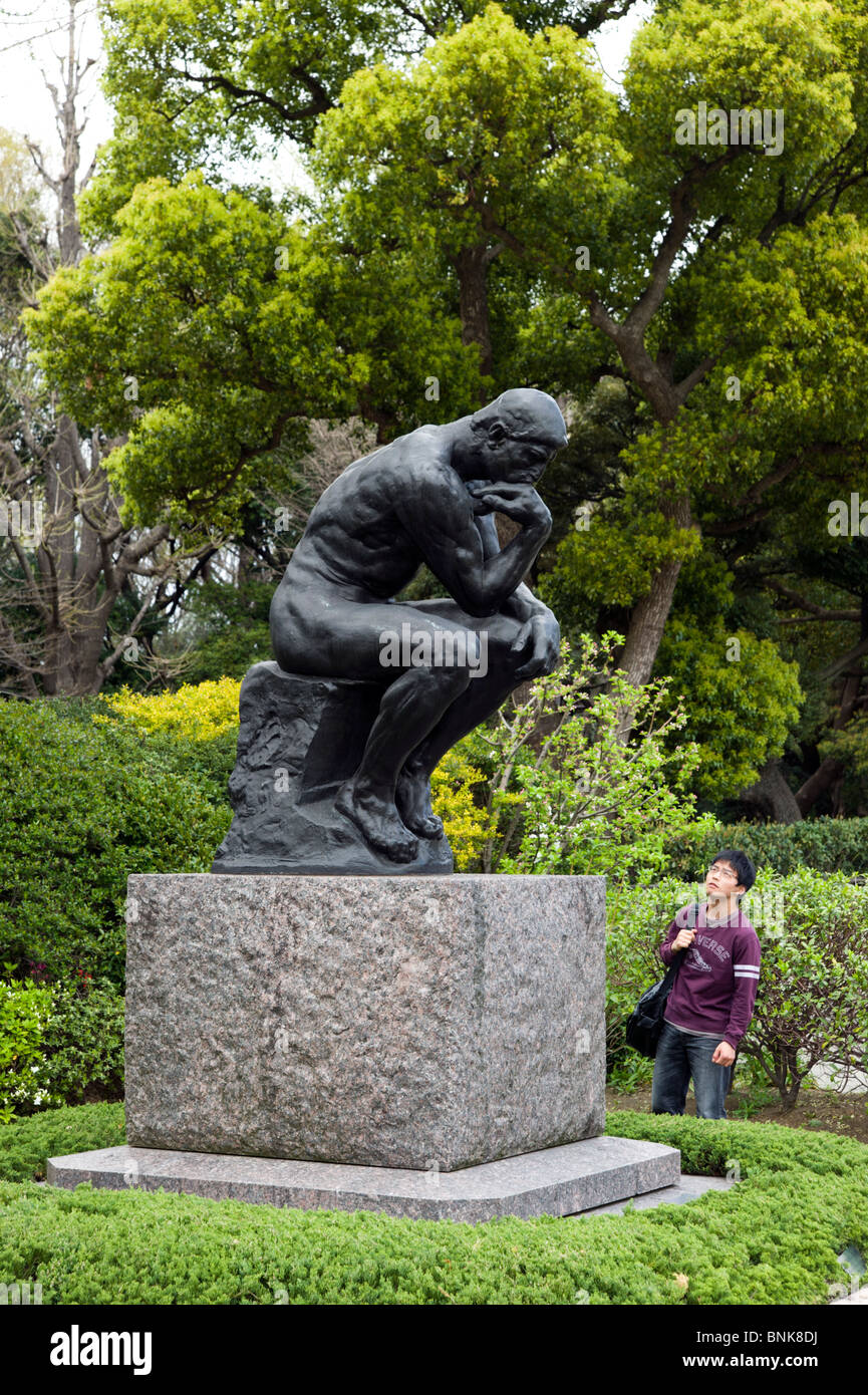 The Thinker by Rodin, the National Museum of Western Art, Tokyo, Japan ...