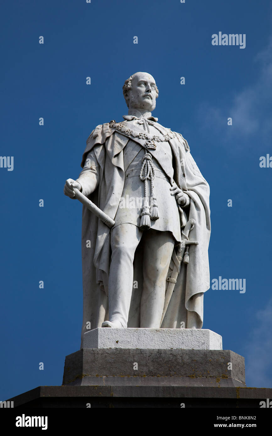 Statue of Albert the Good Prince Albert consort to Queen Victoria Tenby ...