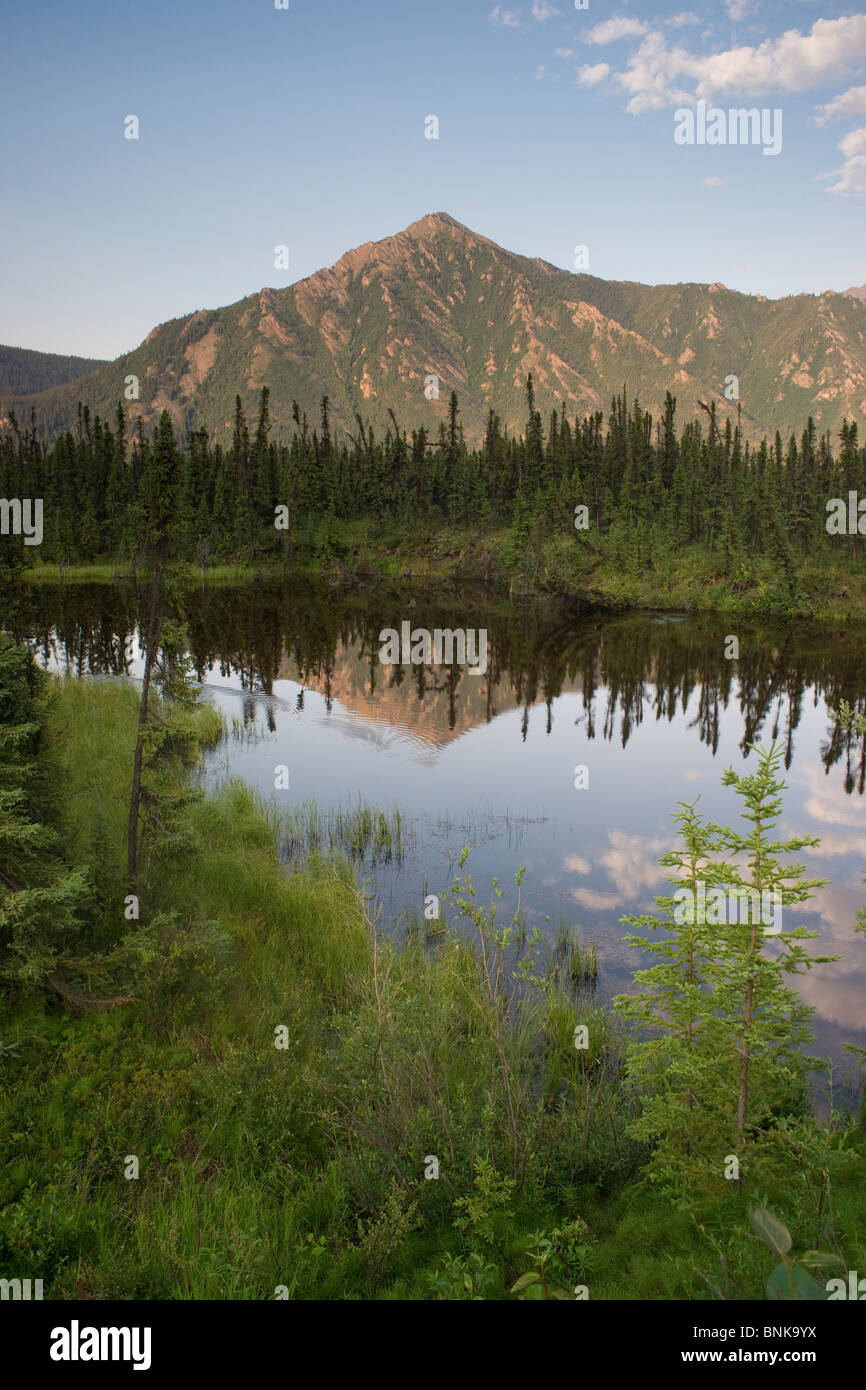 Alaska state west Stock Photo - Alamy