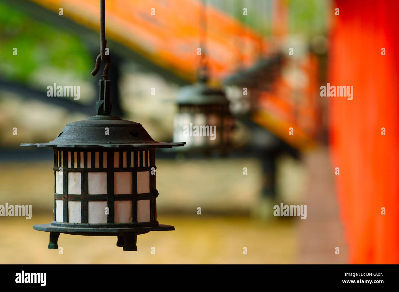 Japanese lanterns edo hi-res stock photography and images - Alamy