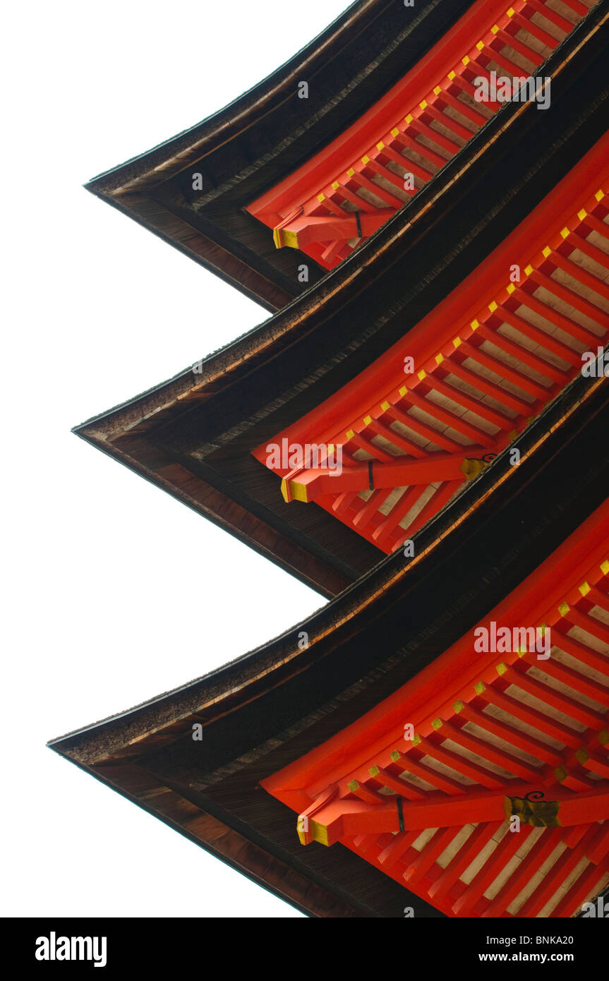 Goju-no-to (Five-Storied Pagoda), Miyajima, Honshu, Japan Stock Photo ...