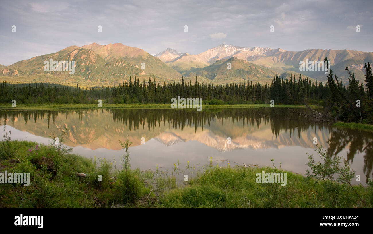 Alaska state west Stock Photo - Alamy