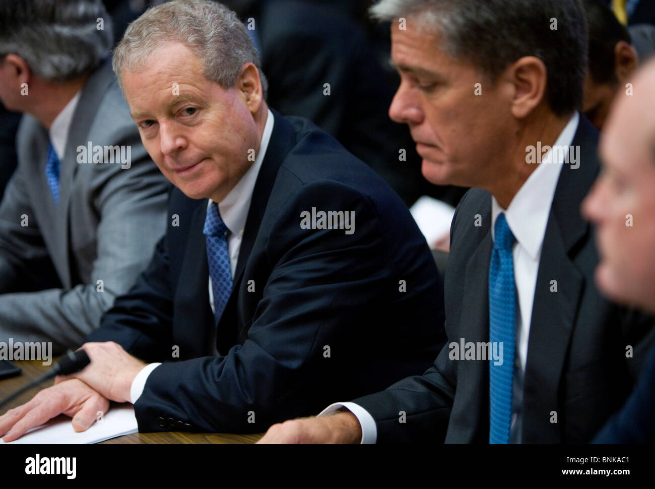 James Mulva, chairman and CEO of ConocoPhillips Stock Photo - Alamy
