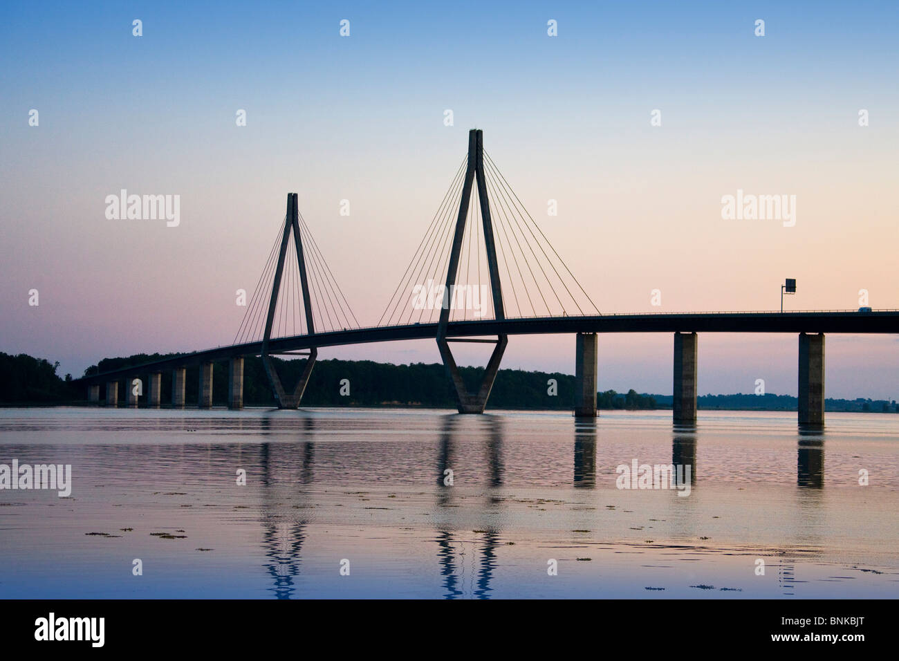 Denmark Faro bridge architecture traffic island isle traveling tourism ...