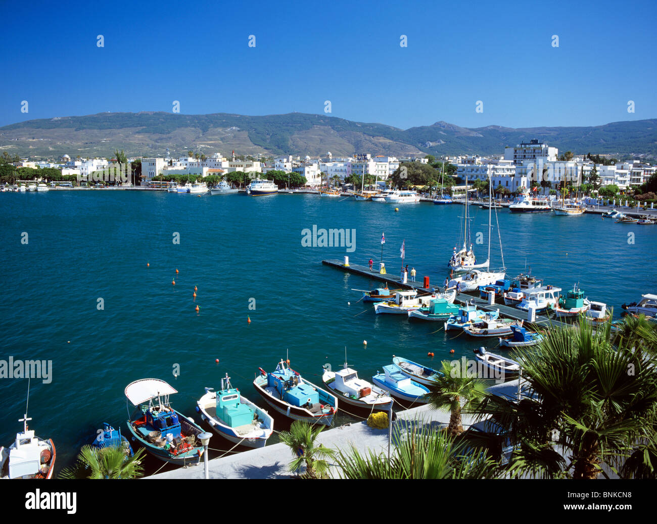 Kos island town view hi-res stock photography and images - Alamy