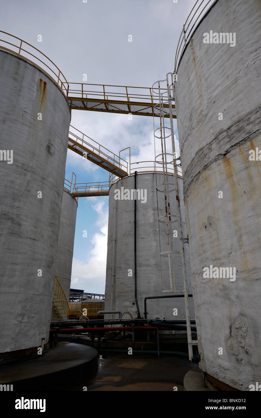 The 'Tank Farm', Wynyard Point industrial storage area on Auckland's ...