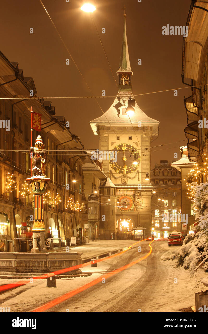 Switzerland bern old town zytgloggeturm hi-res stock photography and ...