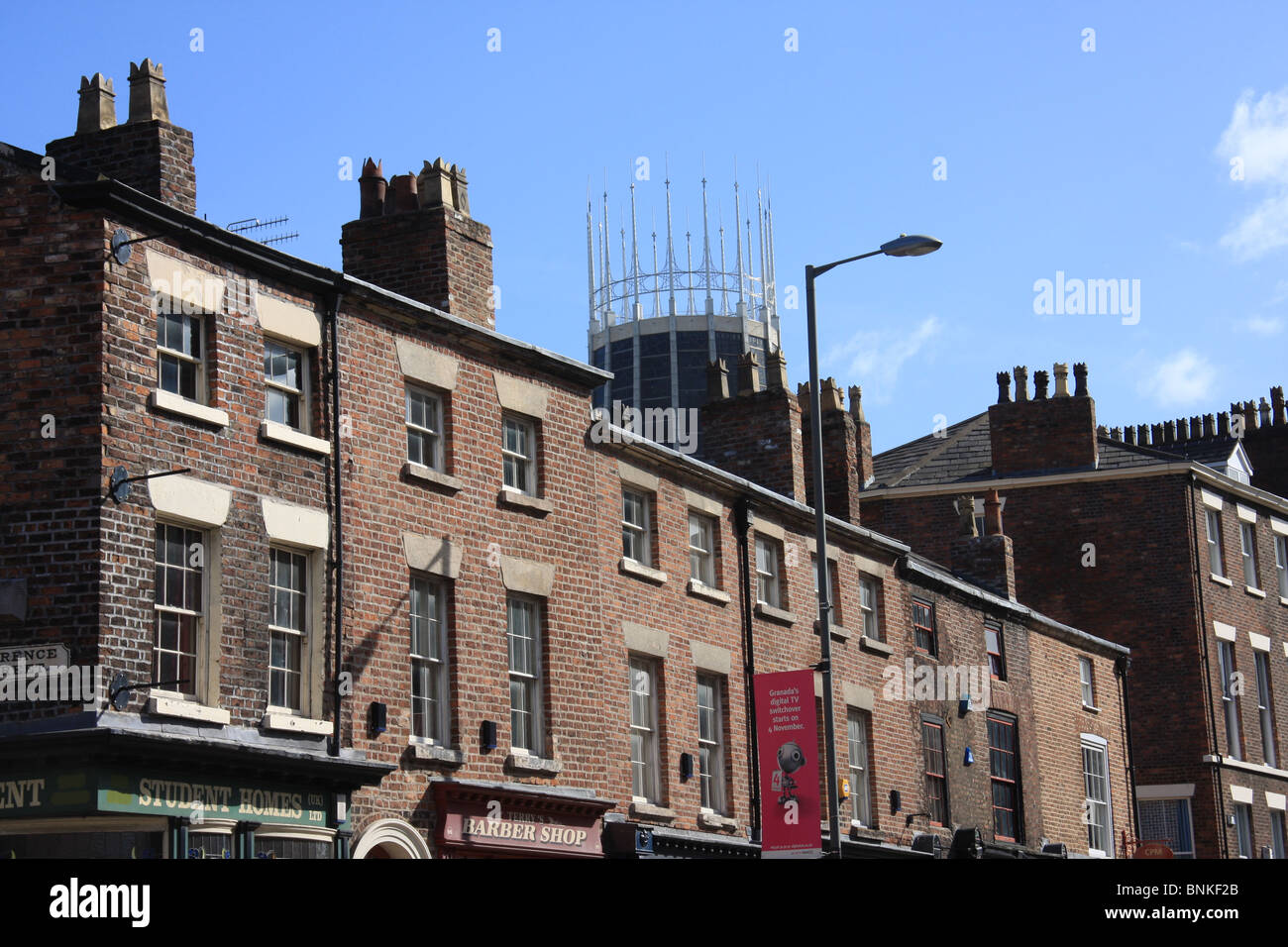 Liverpool England Great Britain Mount Pleasant houses homes brick ...