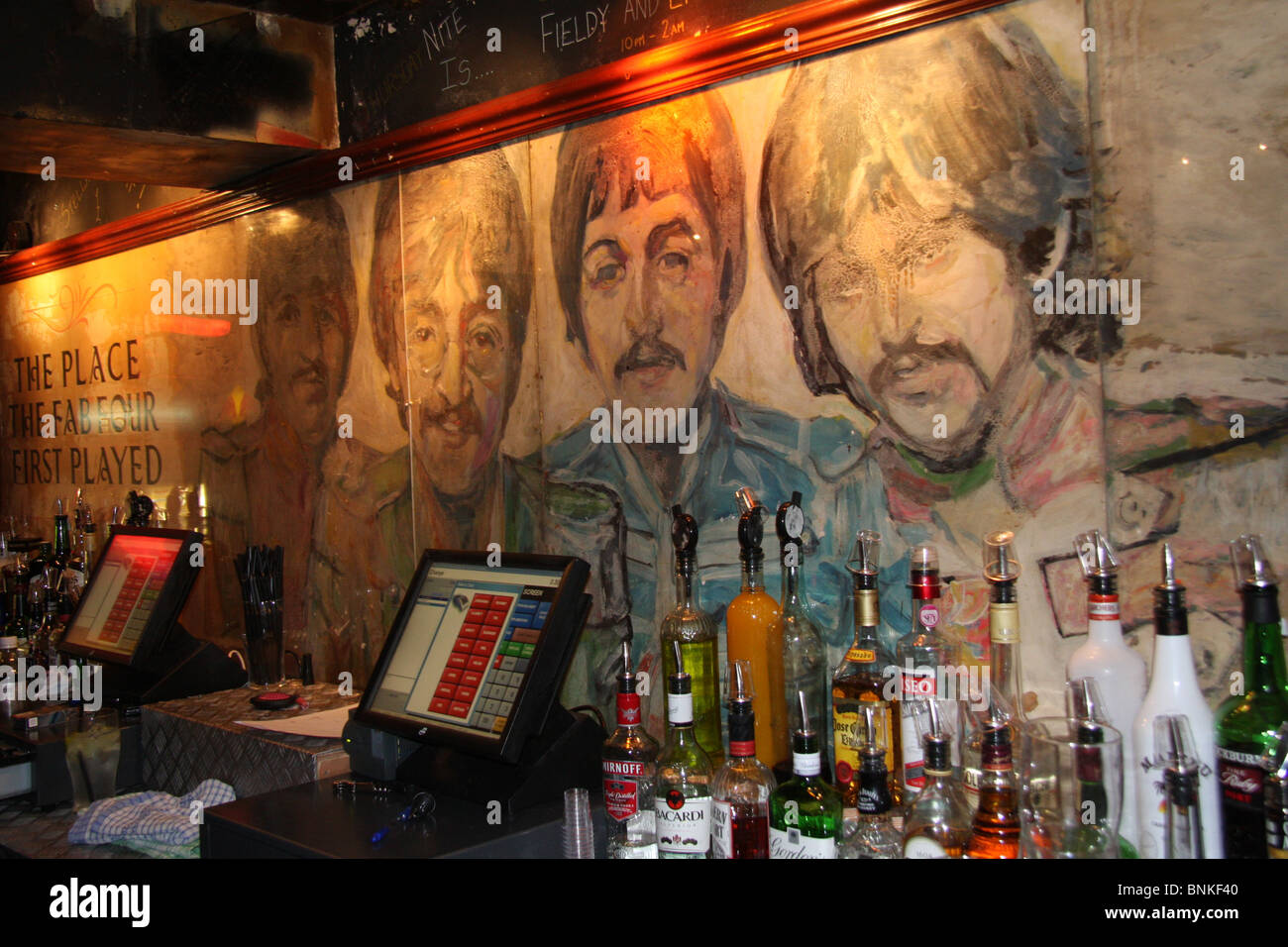 Liverpool England pub Jacaranda pub the Beatles picture bar 60ies club ...