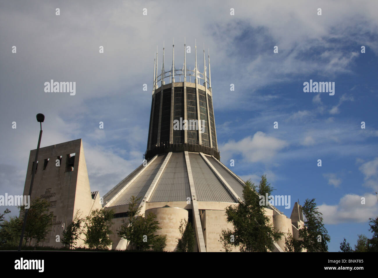 Liverpool England Great Britain church roof Metropolitan Cathedral ...