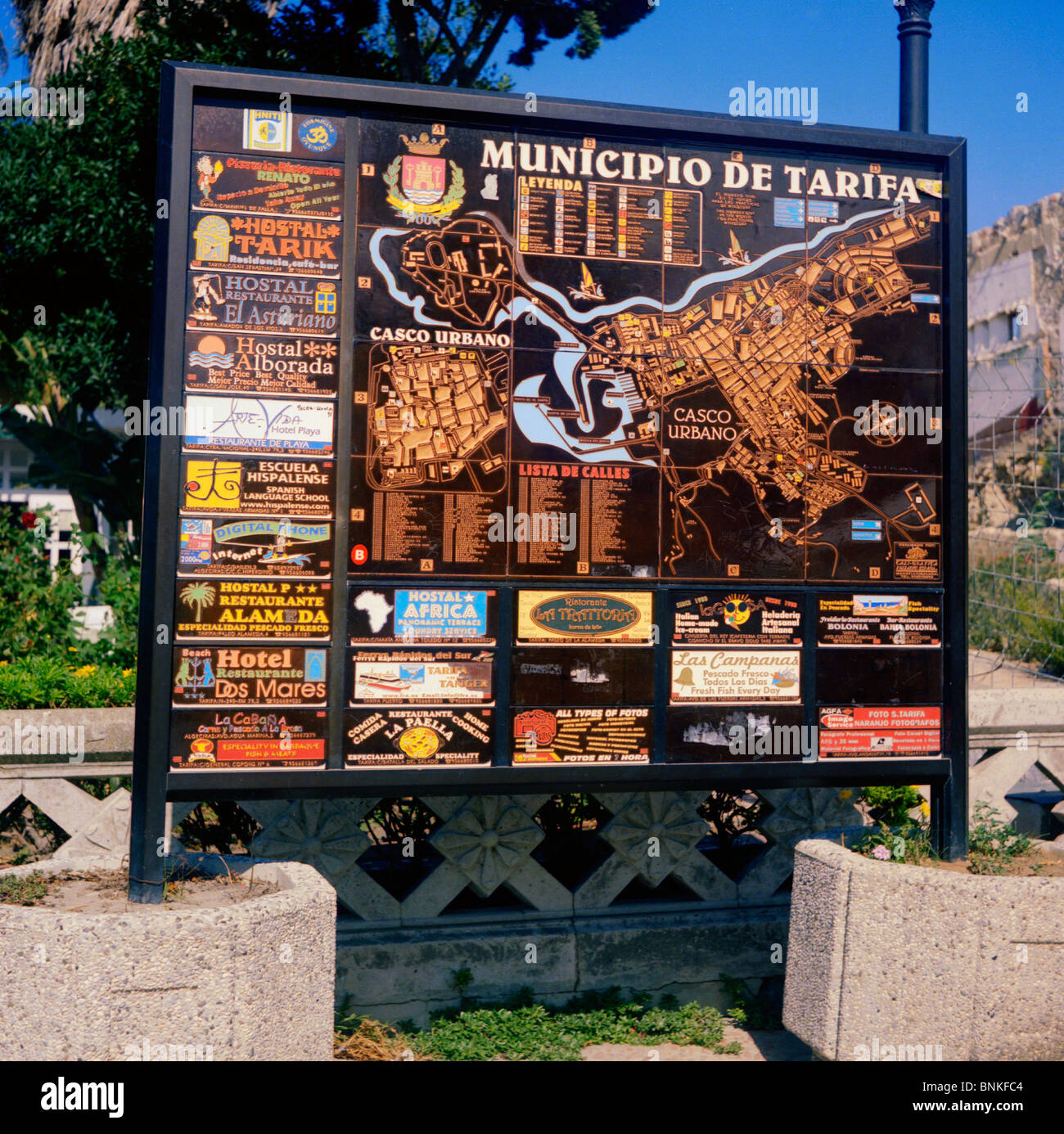 Tarifa map spain hi-res stock photography and images - Alamy